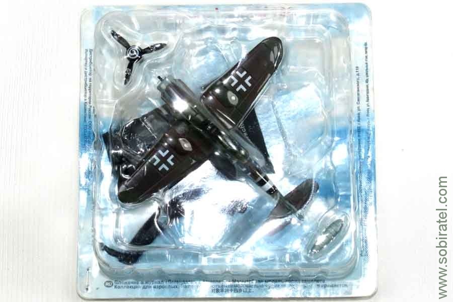 Легендарные самолеты №104 Messerschmitt Bf 109 (только модель)