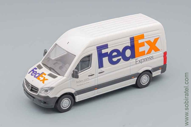 Mercedes-Benz Sprinter W906 FedEx (2009) белый